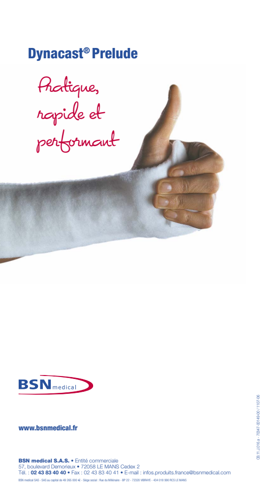 Dynacast Prelude fiche technique